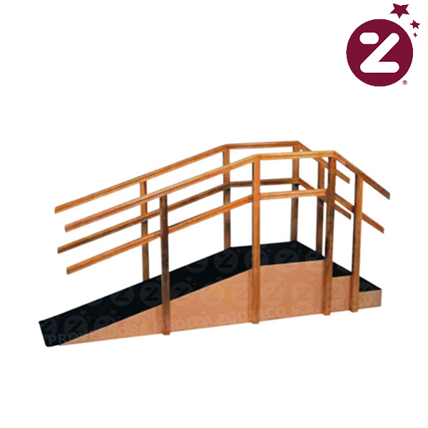 ESCALERA RECTA CON RAMPA | MEDICA ZODIACO